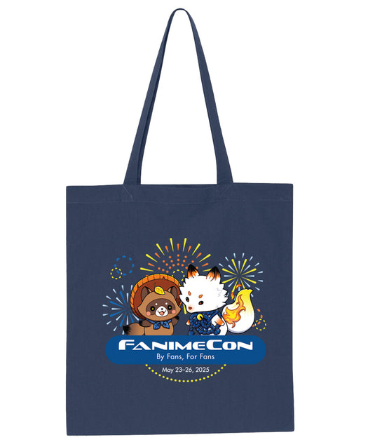 POST-CON Pre-Order -Official FANIMECON 2025 - Tote Bag - Navy ...