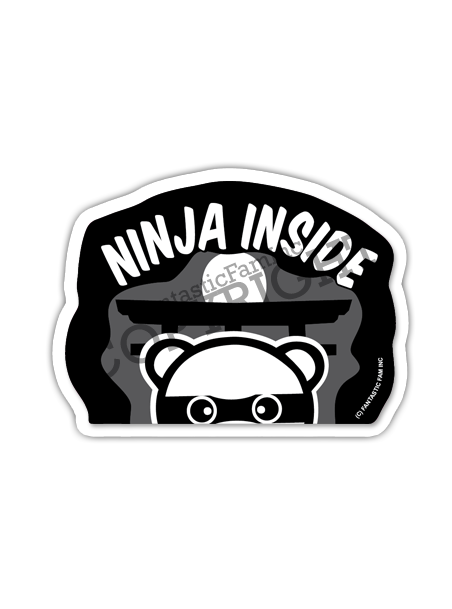 Ninja Inside Vinyl Sticker – Fantastic Fam Inc