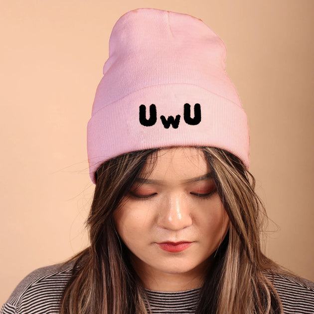 UwU Beanie - Pink – Fantastic Fam Inc